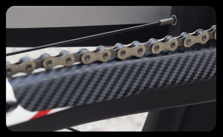 sticker proteccion bicleta cadena carbon – La Fábrica Design
